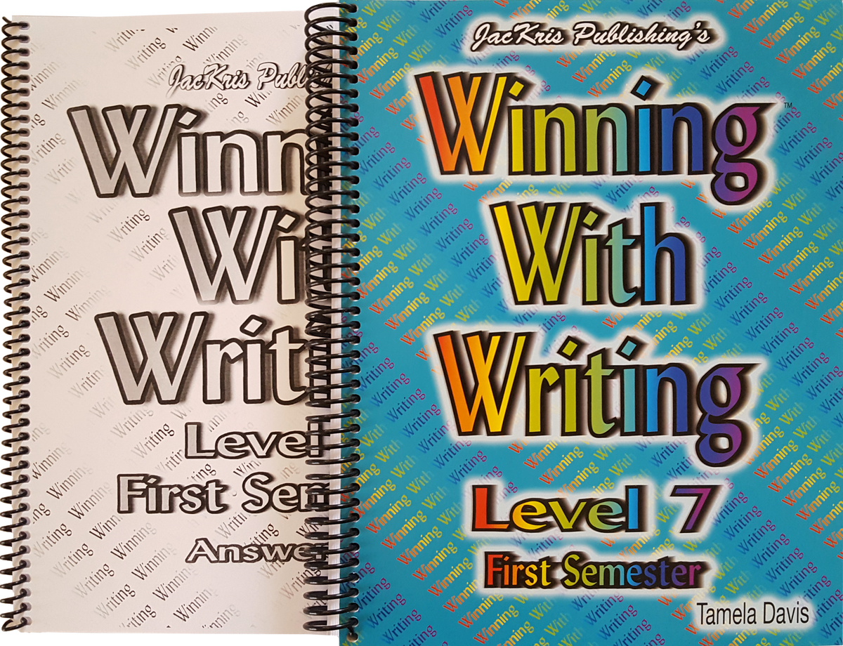 Winning With Writing, Level 7, First Semester Workbook and Answer Key ...