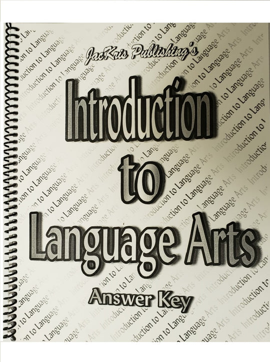 Introduction to Language Arts – JacKris Publishing