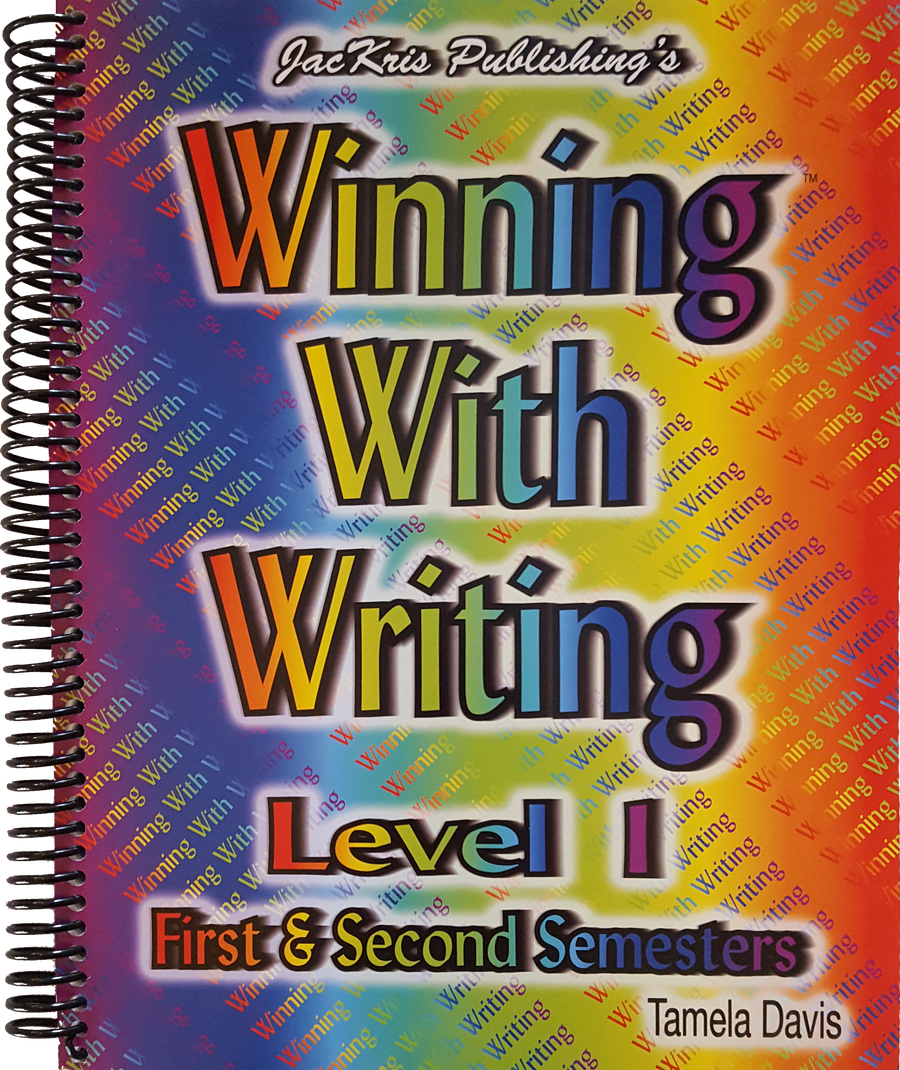 Winning With Writing, Level 1, Student Workbook – JacKris Publishing