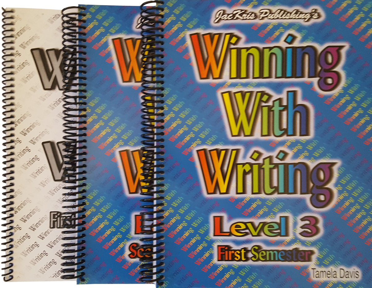 Winning With Writing, Level 3, Complete Set – JacKris Publishing
