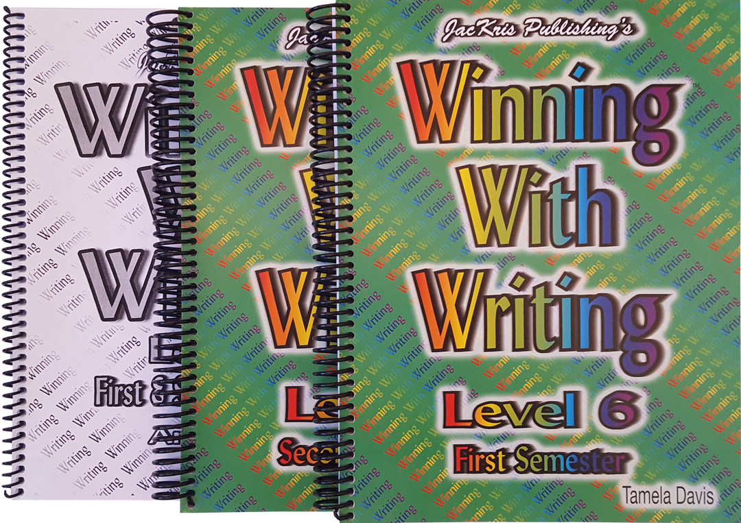 Winning With Writing, Level 6, Complete Set – JacKris Publishing